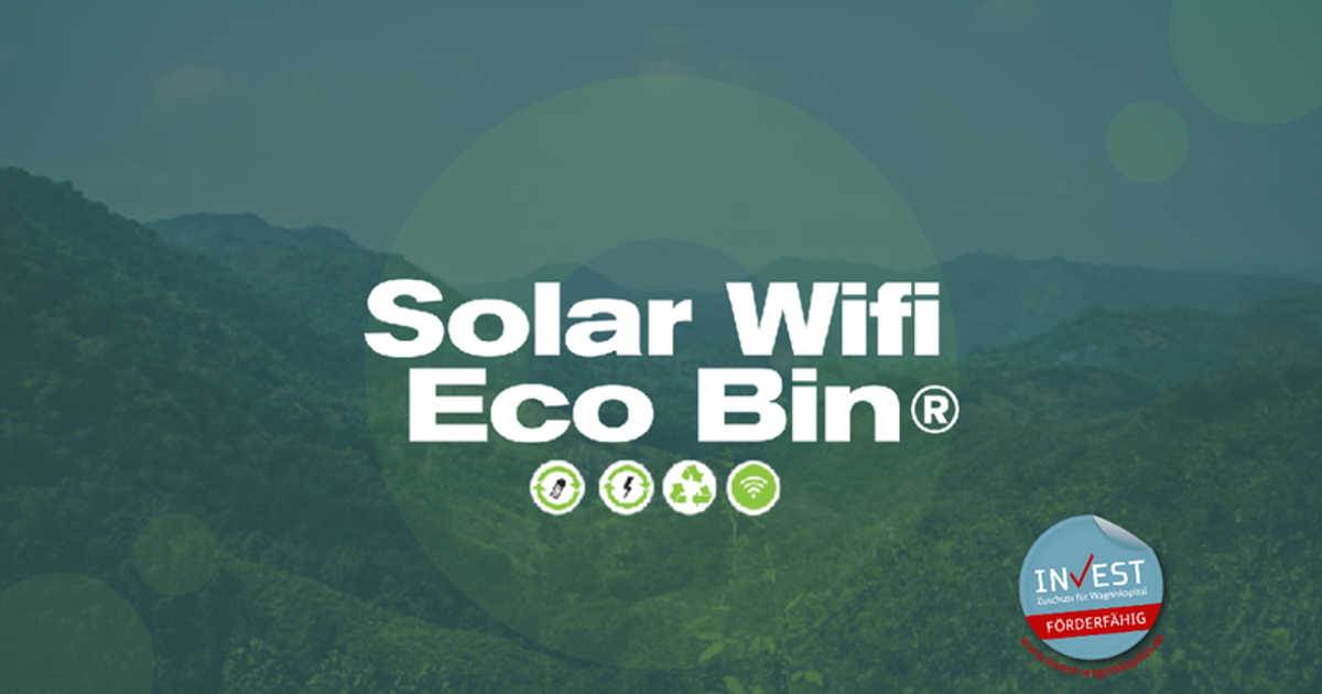 Solar Wi-Fi Eco Bin® | Intelligente Lösung für smarte Städte